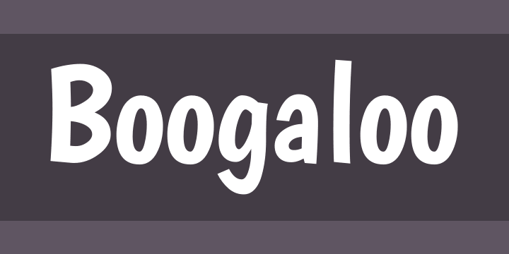 Font Squirrel | Boogaloo Font Free by John Vargas Beltrán