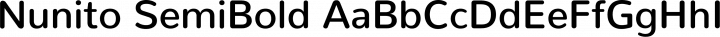 Nunito Font Free by Vernon Adams | Font Squirrel
